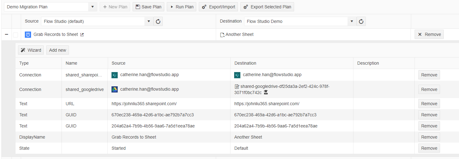 Migrate Power Automate Flows